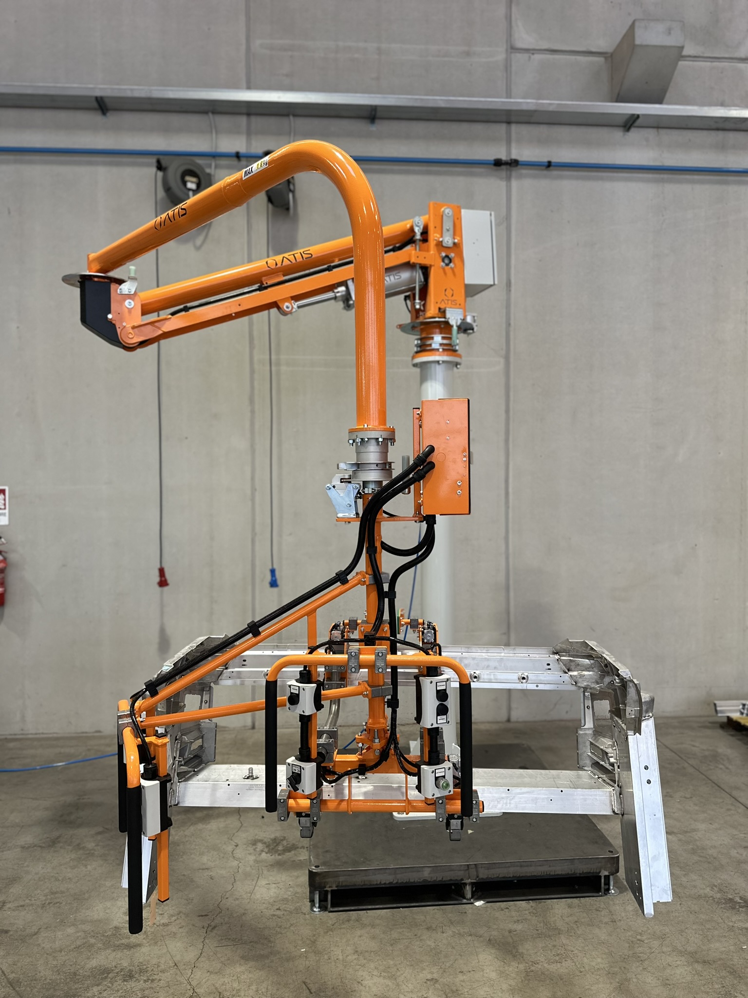 MANIPULADOR INDUSTRIAL DE BRAZO RÍGIDO ATISMIRUS 100 COMPLETO CON ...