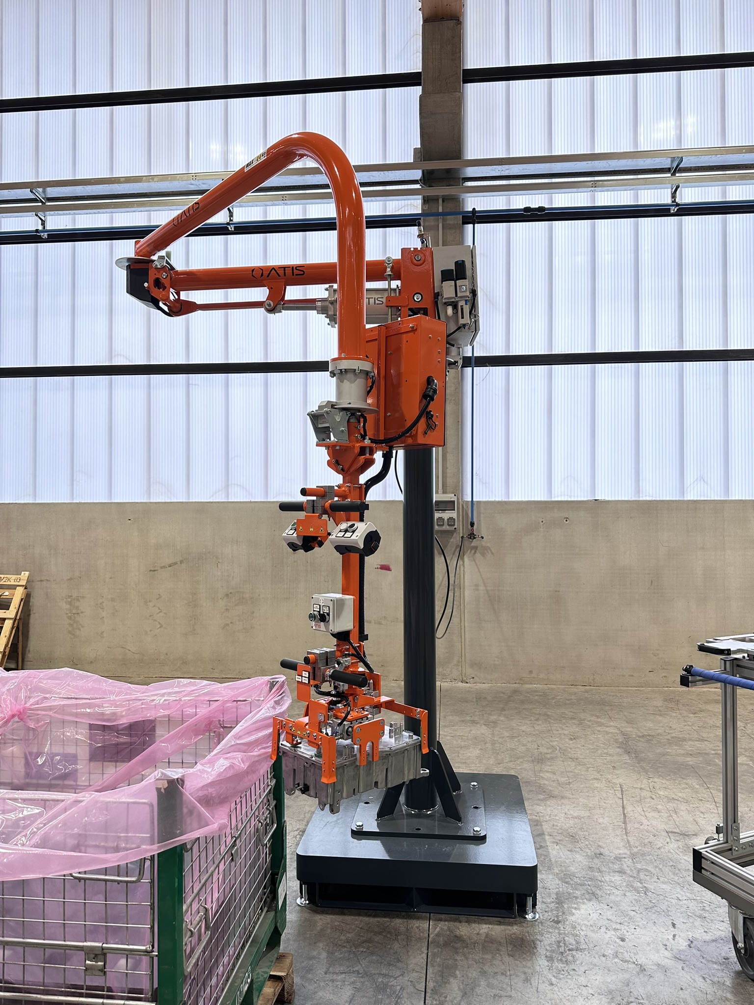 MANIPULADOR INDUSTRIAL DE MOTOR NEUMÁTICO | Atis