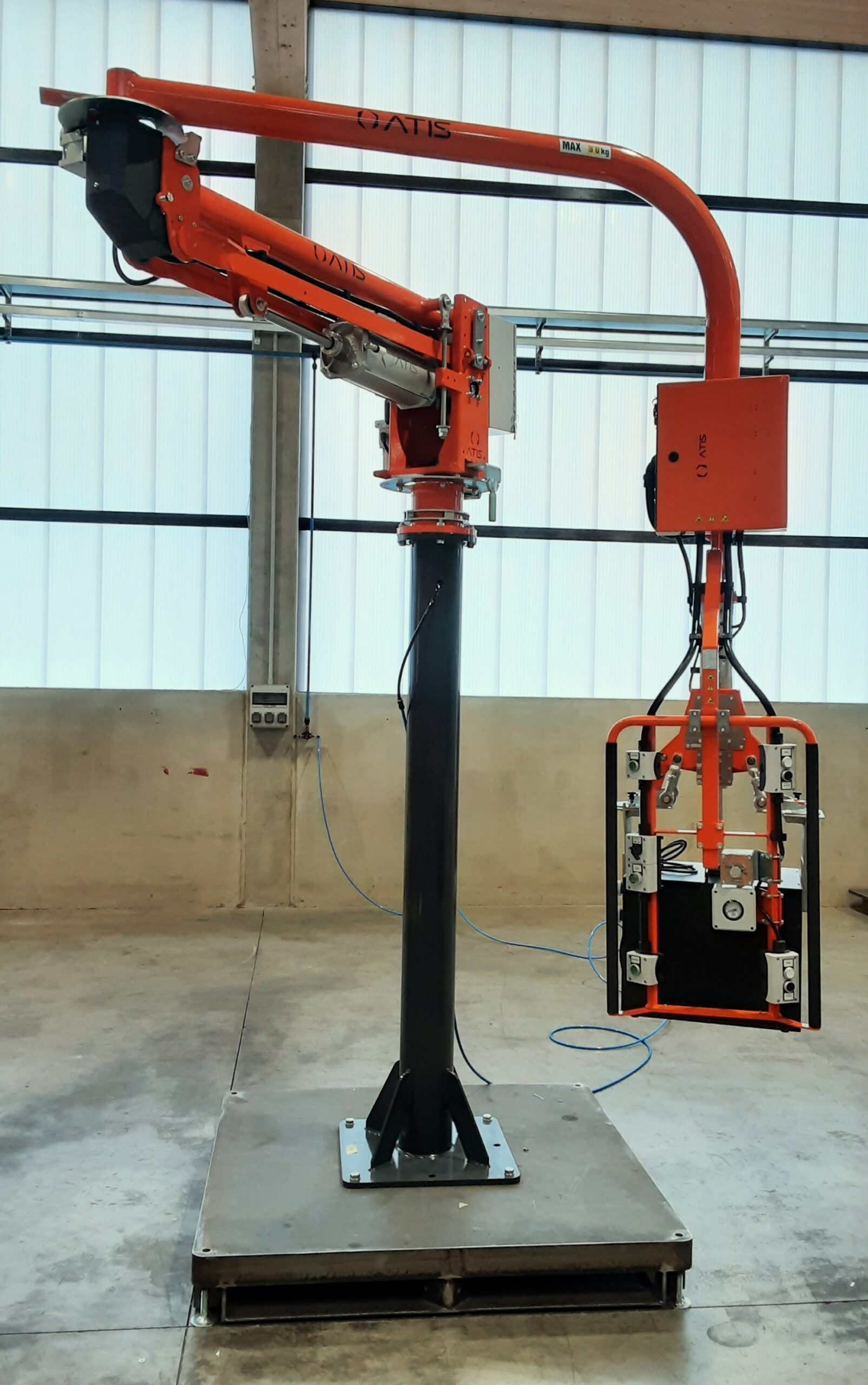 MANIPULADOR NEUMÁTICO INDUSTRIAL PARA ENFRIADORAS | Atis